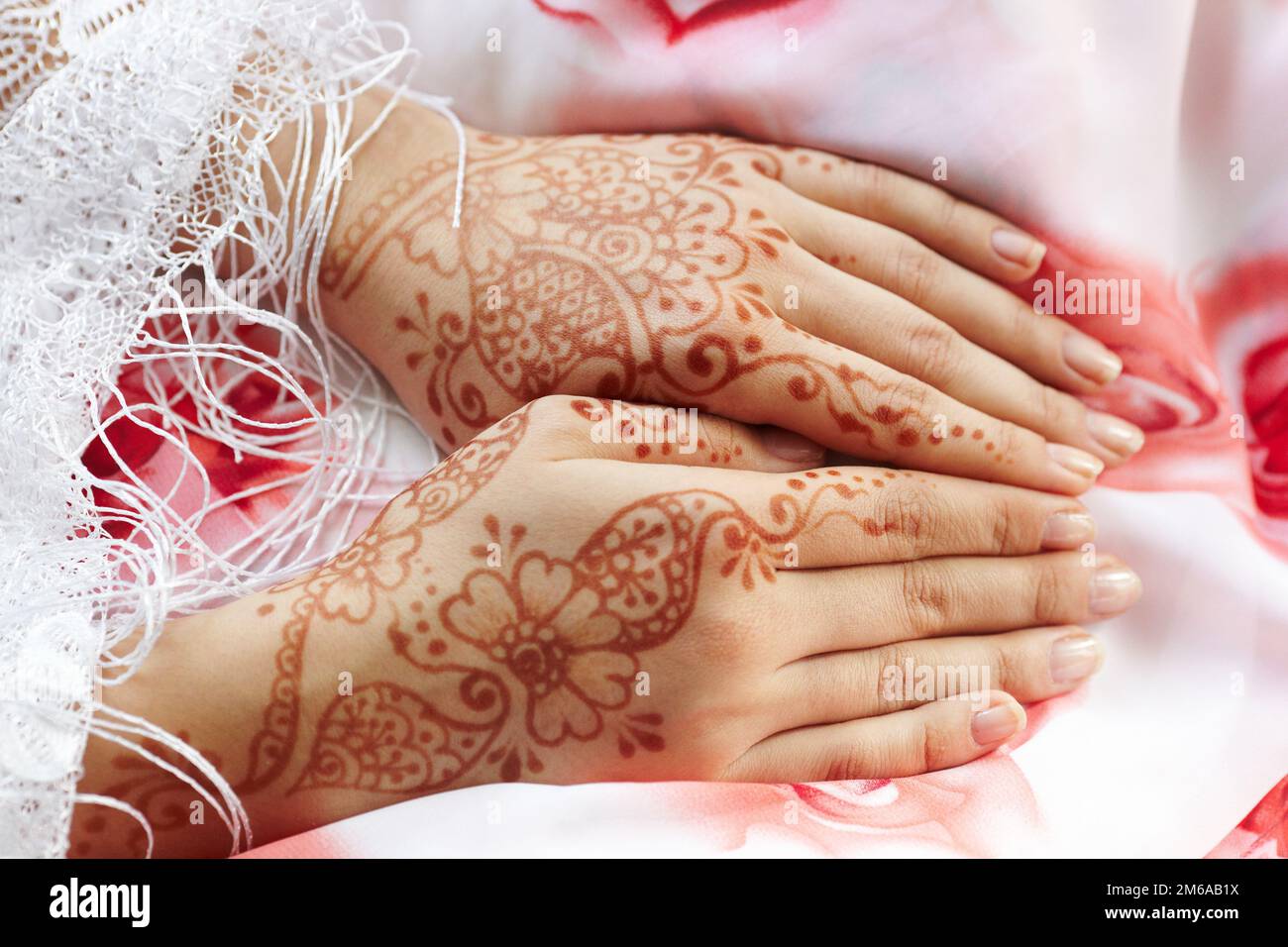 Mehandi design hi-res stock photography and images - Alamy