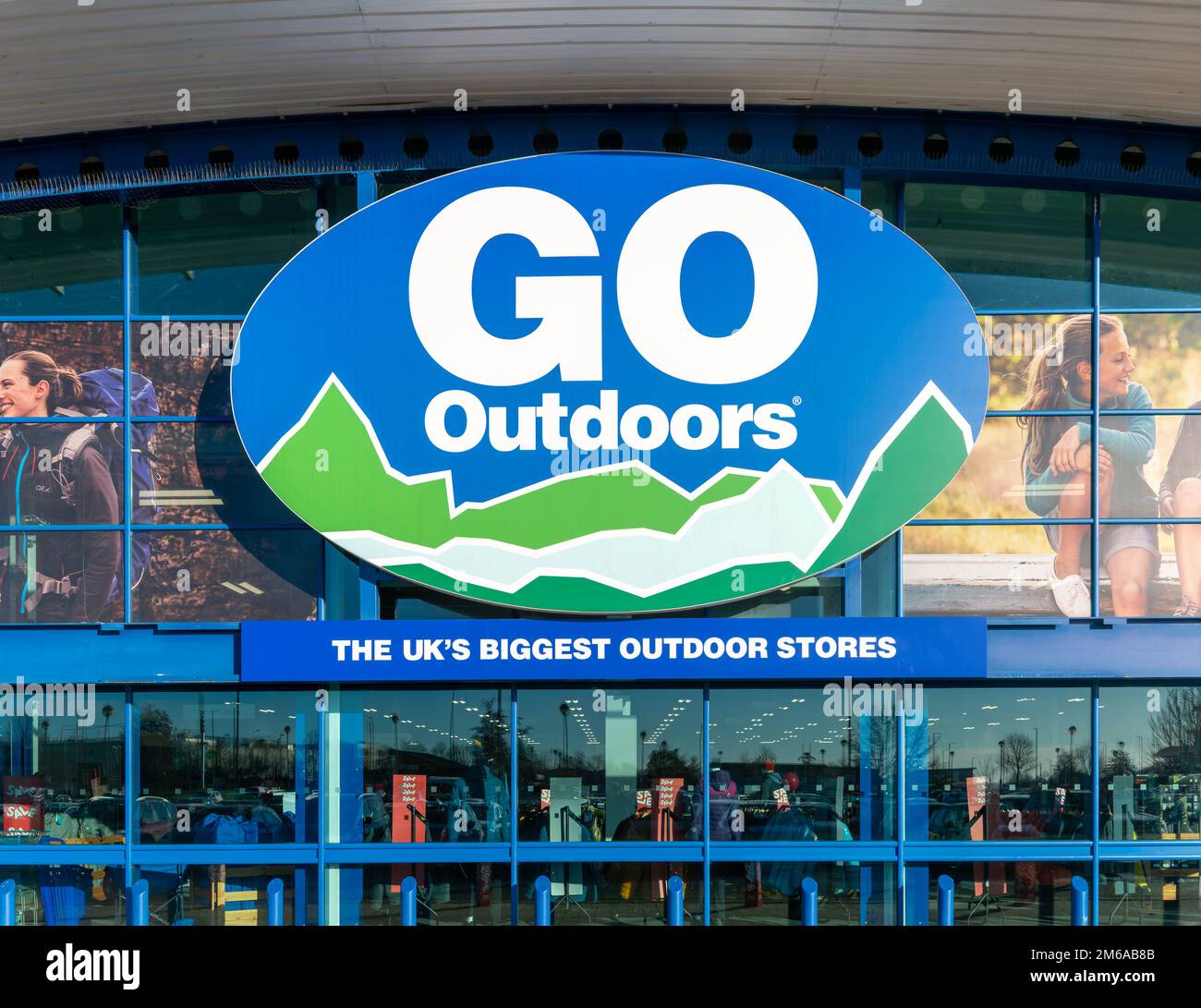 Go Outdoors outdoor stores shop, Anglia Retail Park, Ipswich, Suffolk ...