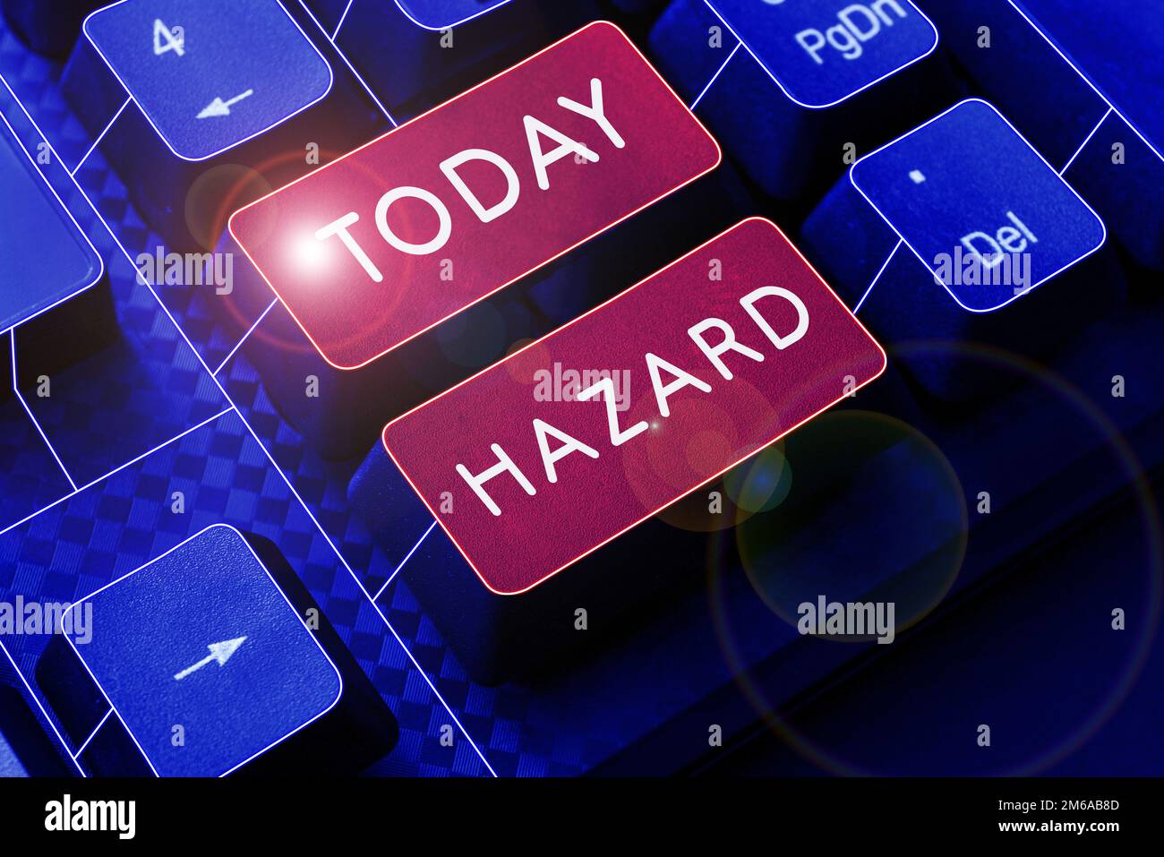 Conceptual caption Hazard. Business idea account or statement ...