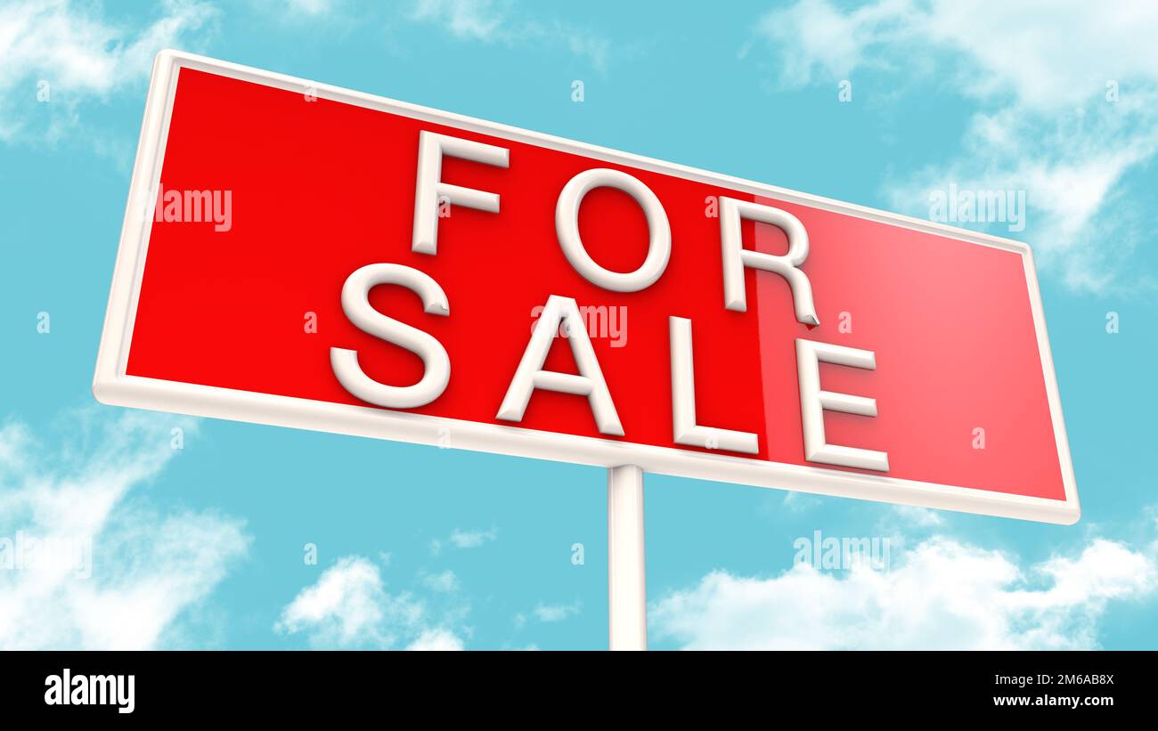 For sale sign Stock Photo - Alamy