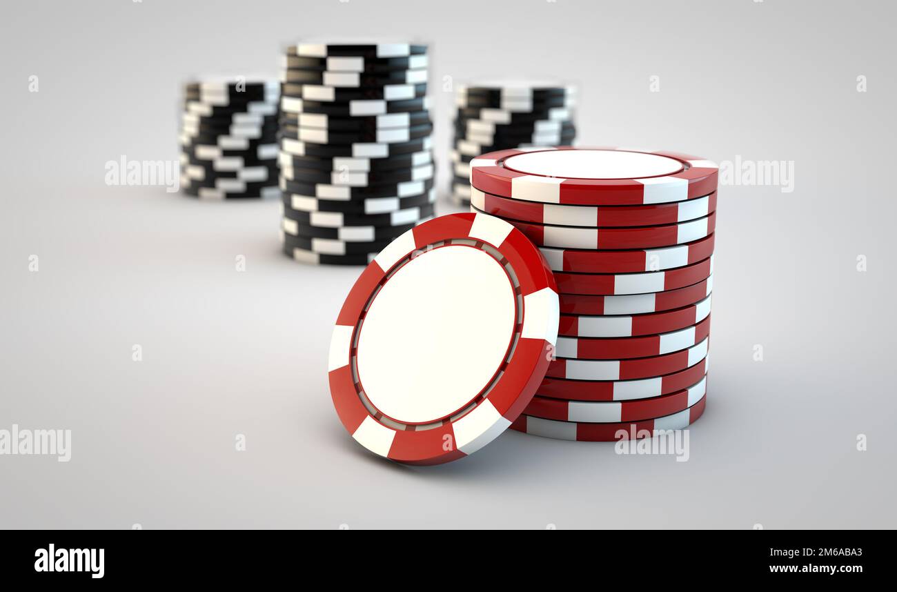 Stacks of poker chips Stock Photo - Alamy