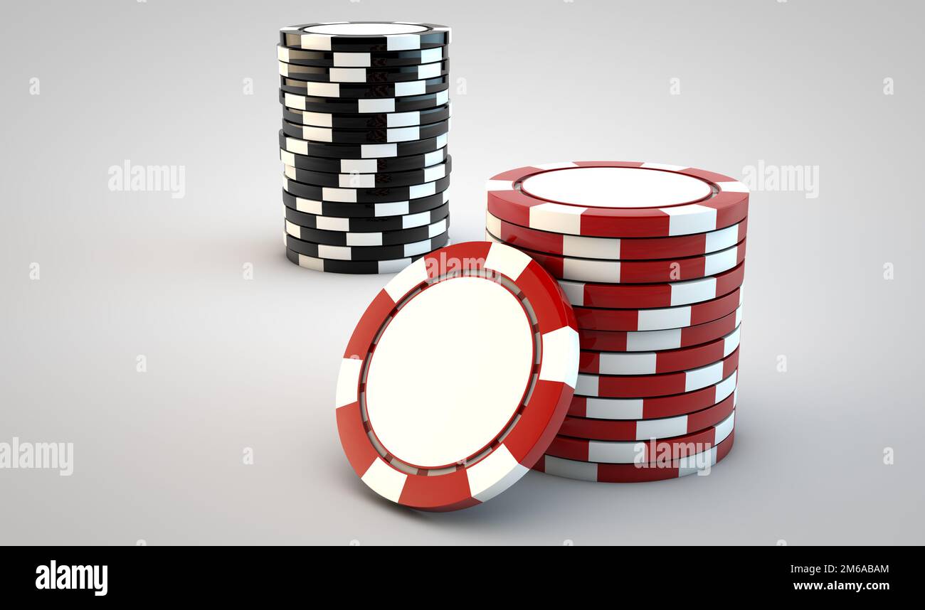 Stacks of poker chips Stock Photo - Alamy