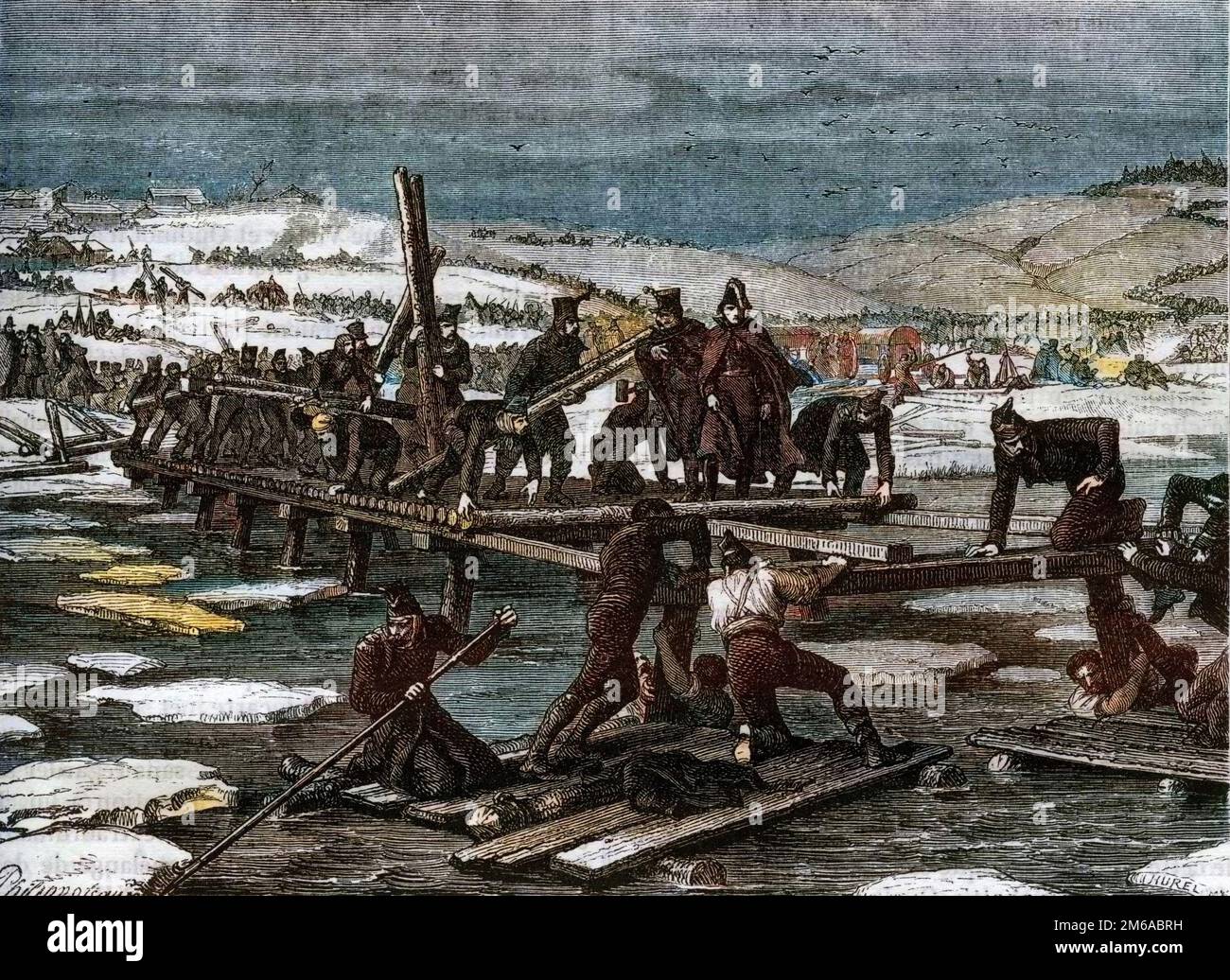 Battle of Berezina, 26th-29th November 1812, a catastrophic defeat for ...