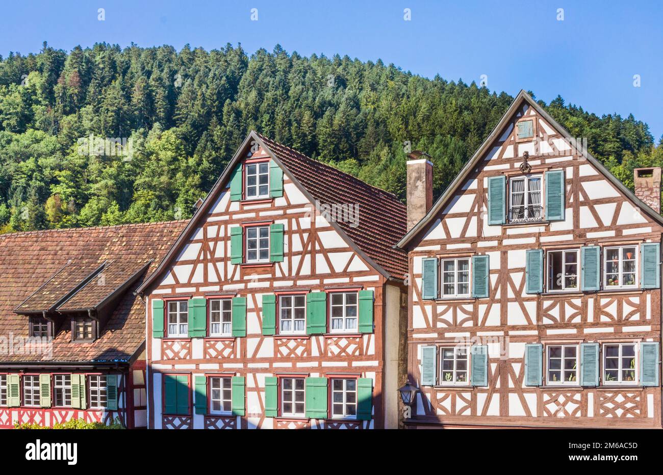 Schiltach half timbered houses hi-res stock photography and images - Alamy