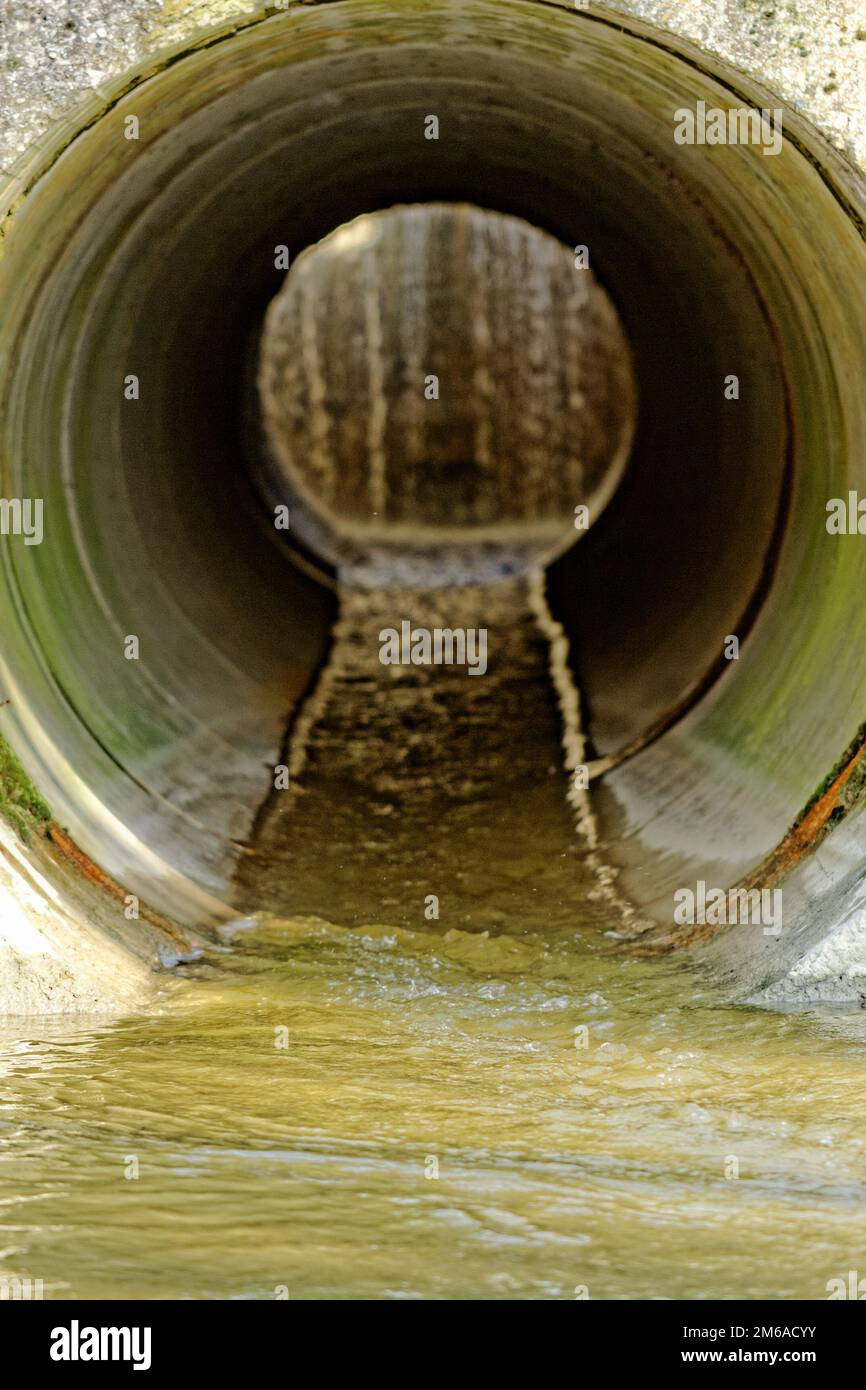 Water drainage channel Stock Photo - Alamy