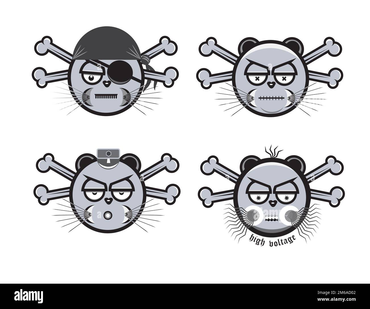 Cat logo illustrator hi-res stock photography and images - Alamy