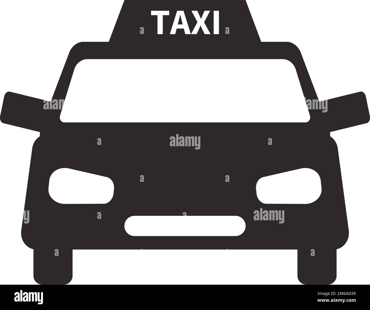 Taxi stand information icon. Cab icon. Editable vector Stock Vector ...