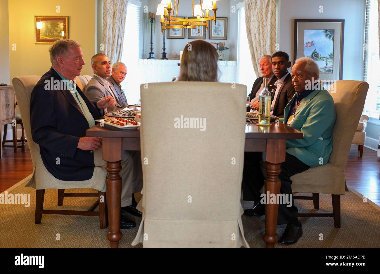 Ambassador Theodore R. Britton Jr. visits Marine Corps Recruit Depot ...