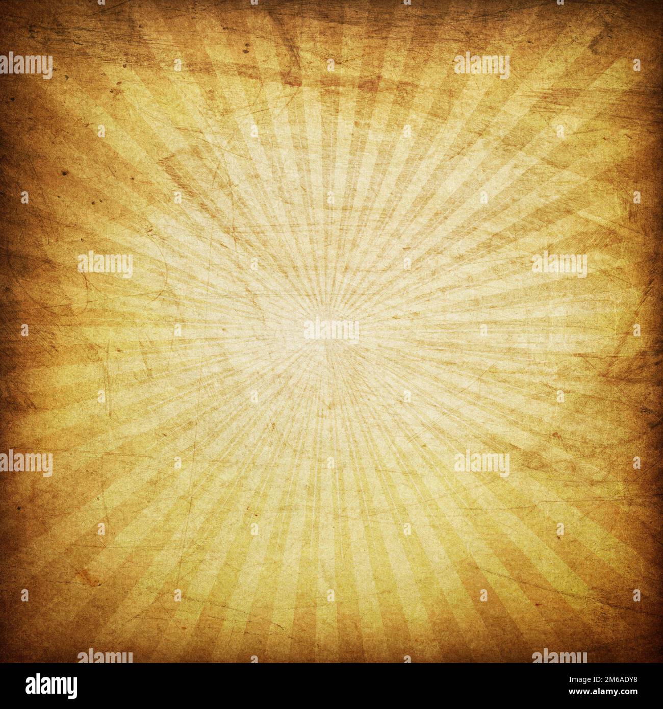 Retro brown sunburst background Stock Photo - Alamy
