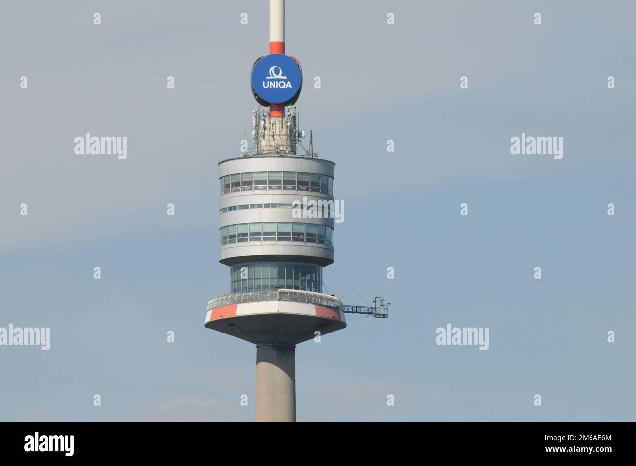 Danube Tower in Vienna, Austria Stock Photo - Alamy