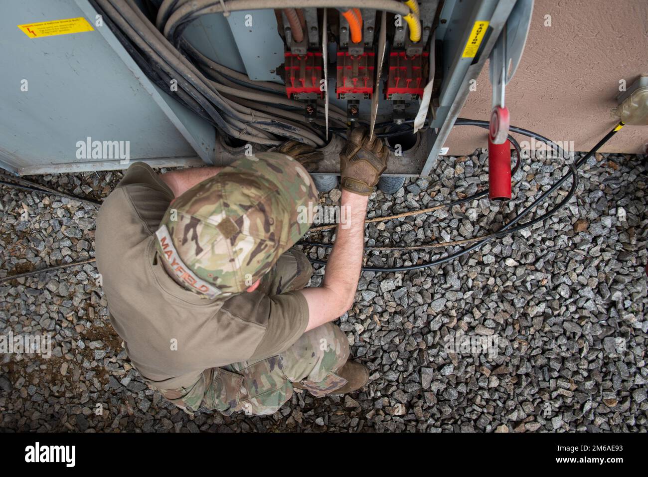 Master Sgt. Kenneth Mayfield, 51st Civil Engineer Squadron NCO in ...