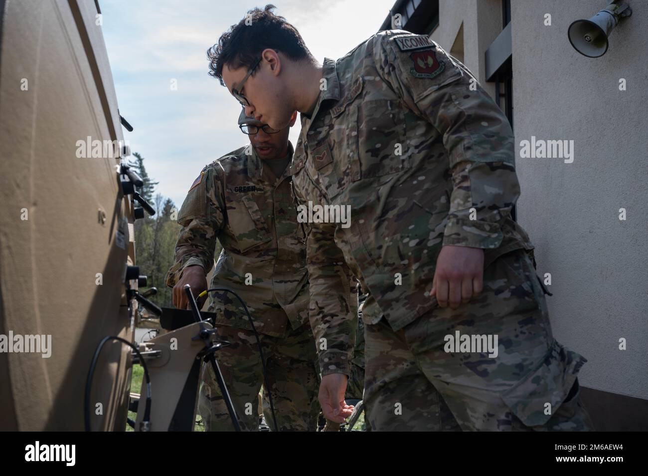 U.S. Air Force Senior Airman Malachai Pickering, 1st Combat ...