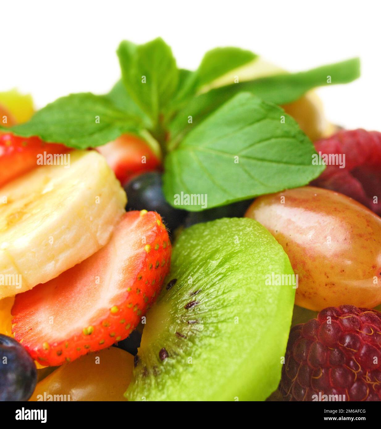 Summer sweet fruit salad hi-res stock photography and images - Alamy