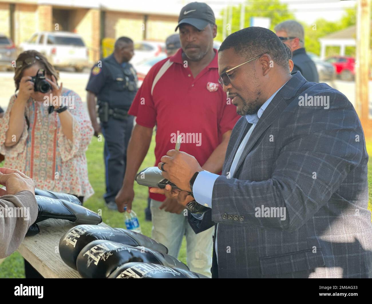 World Class Athlete Program Boxing Technical Coach Charles Leverette ...