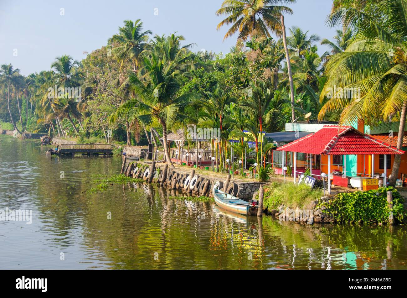 India, Kerala and Backwaters - God’s country Stock Photo - Alamy