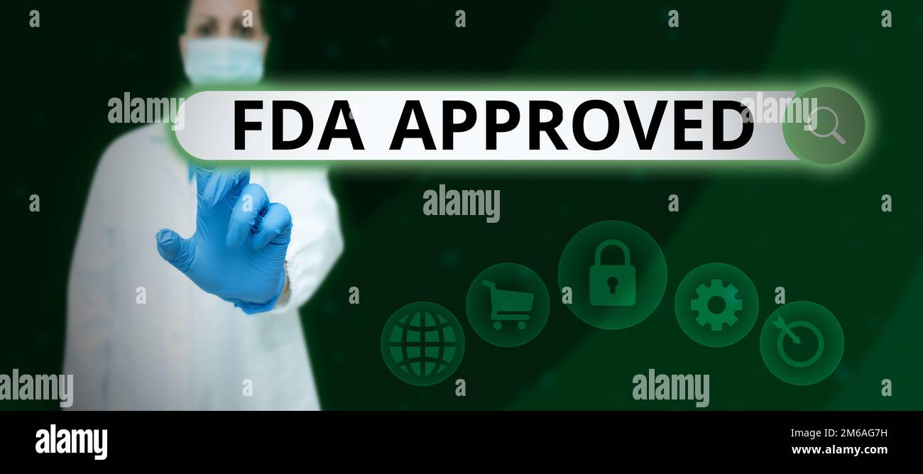 Fda approved word hi-res stock photography and images - Alamy