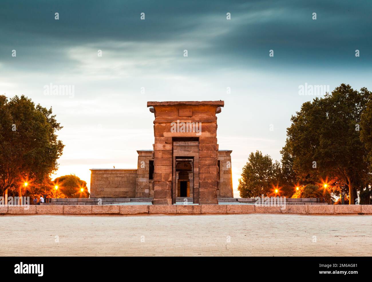 Temple of Debod, Madrid Stock Photo - Alamy