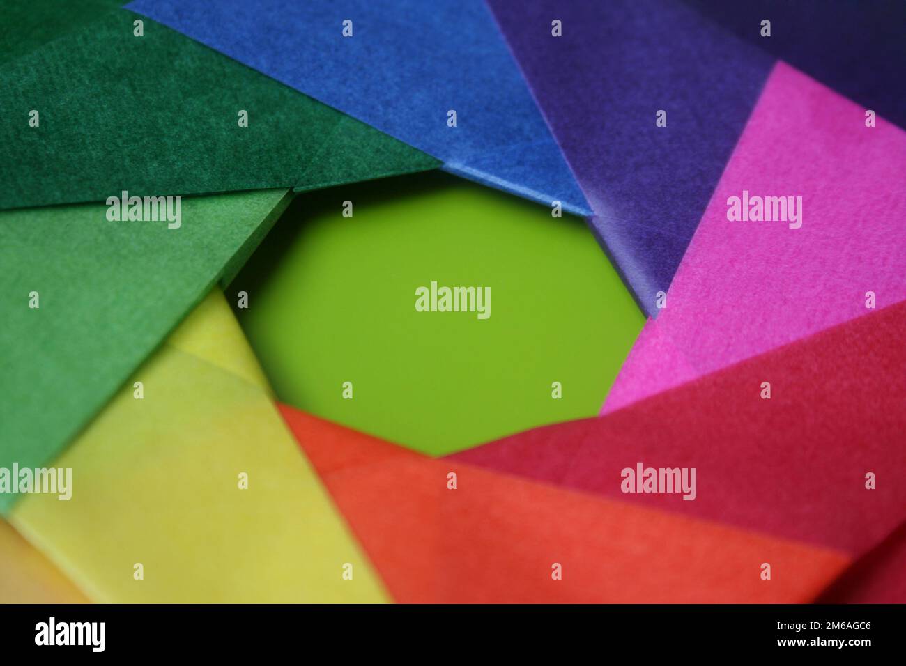 Multi color wheel Stock Photo - Alamy