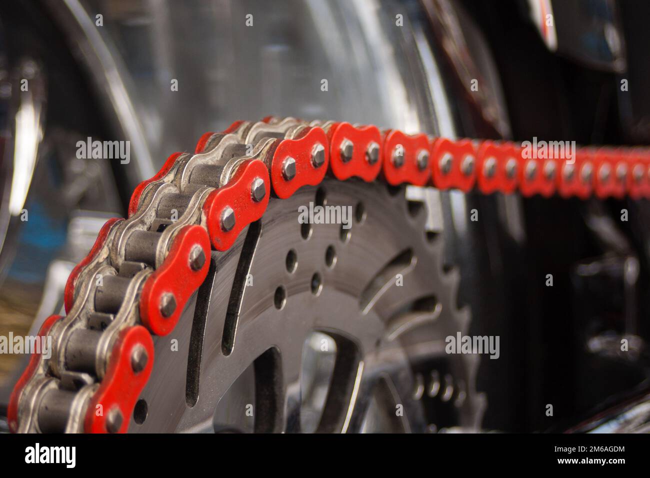 Chain motorcycle hi-res stock photography and images - Alamy