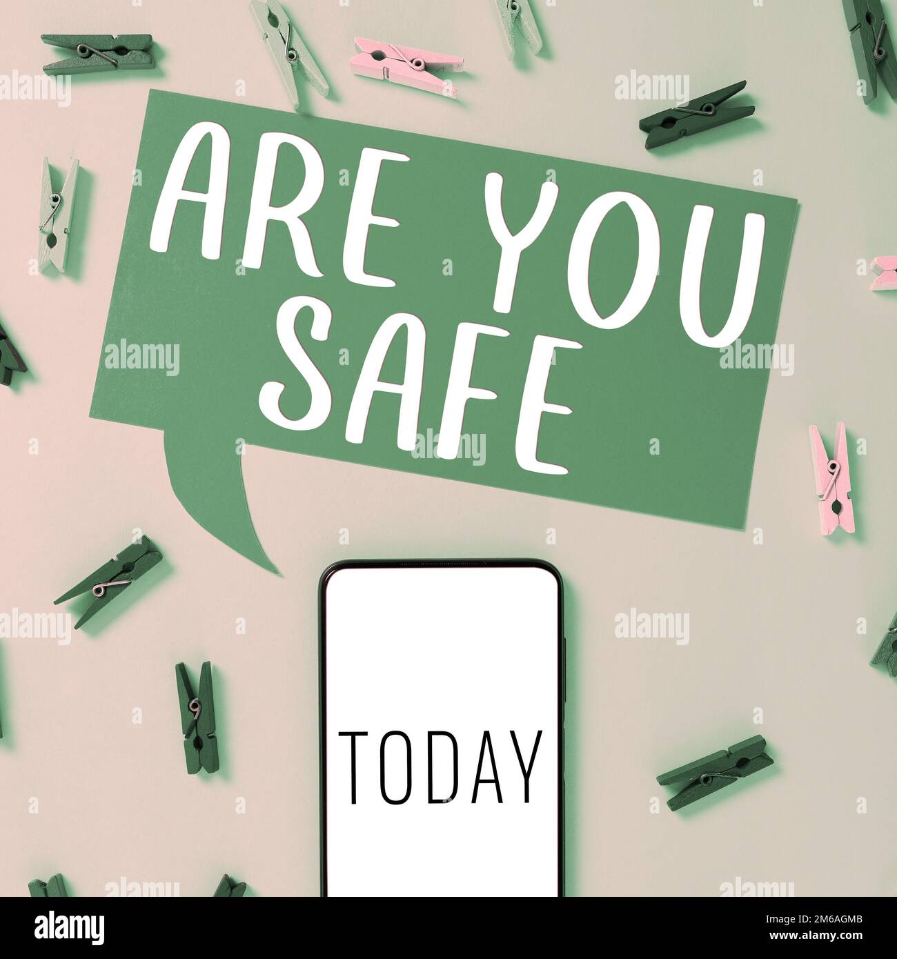 Hand writing sign Are You Safe. Business showcase Free from danger Not ...