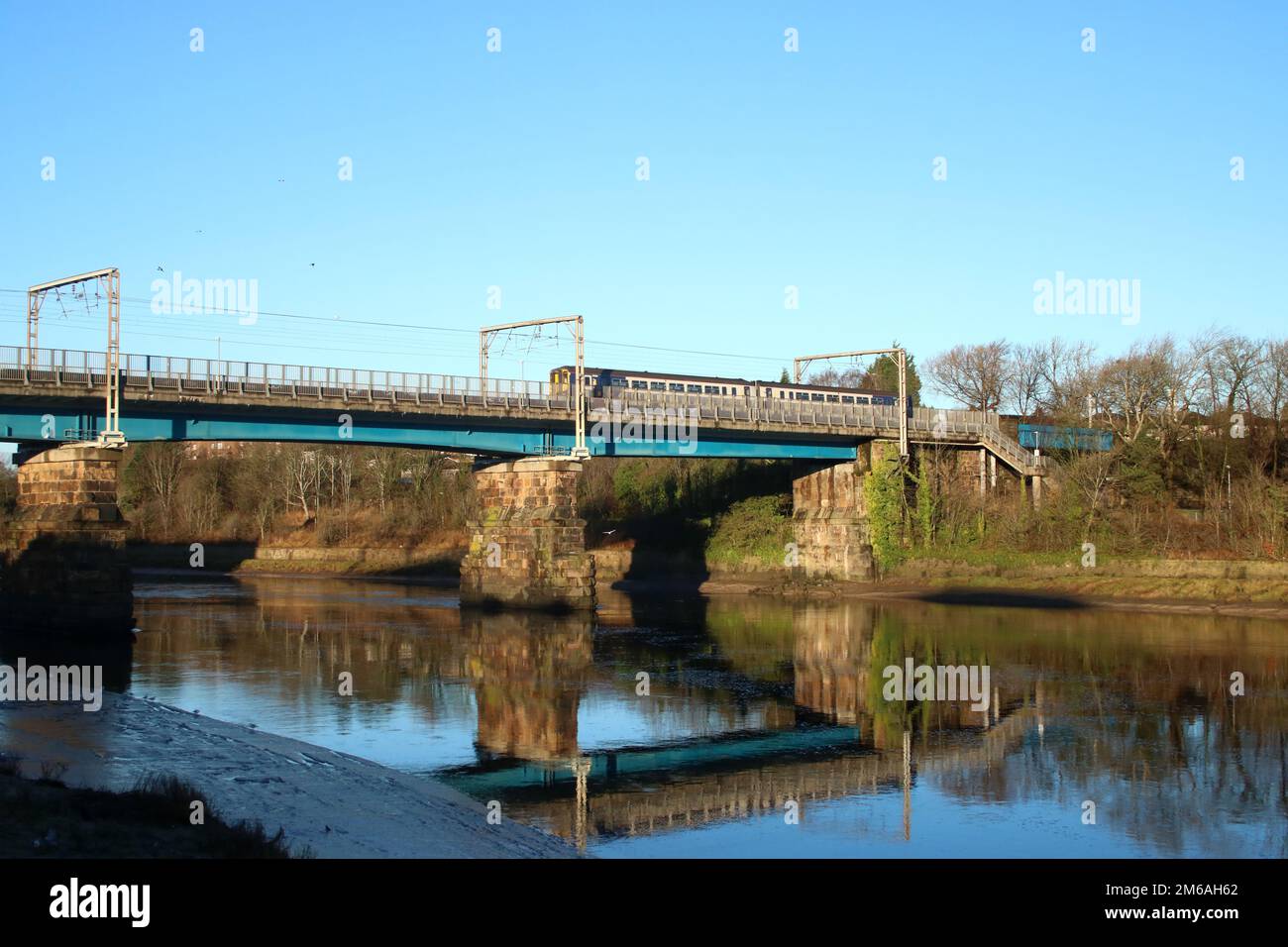 Northern Trains super sprinter diesel multiple unit train on WCML ...