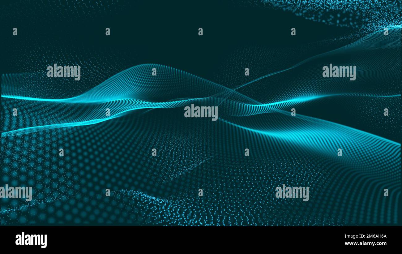 Background big data visualization futuristic technology. Connecting background. Abstract ...