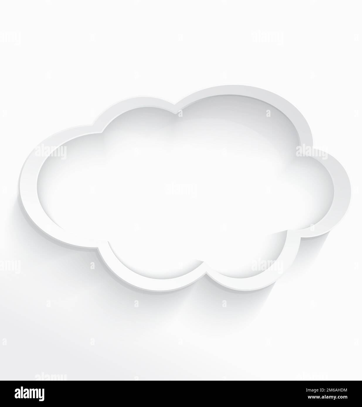Cloud computing frame Stock Photo - Alamy