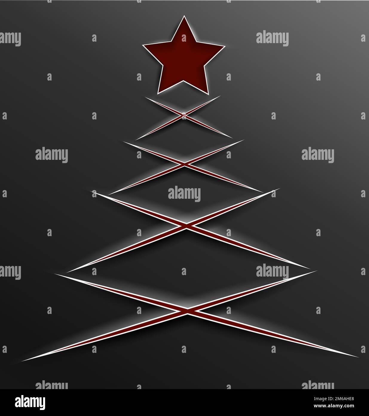 Tree lines illustration hi-res stock photography and images - Alamy