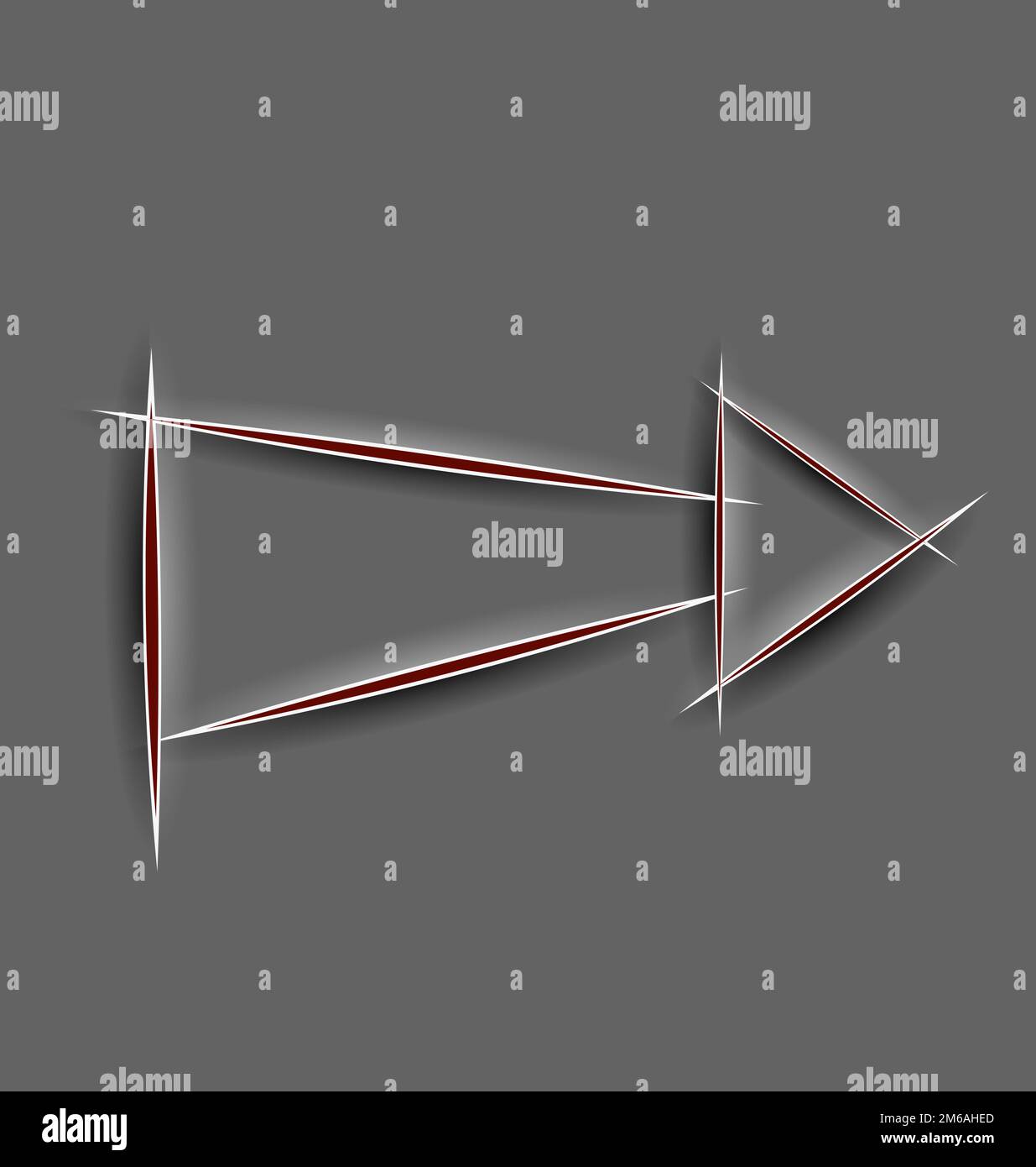 Realistic arrow hi-res stock photography and images - Alamy