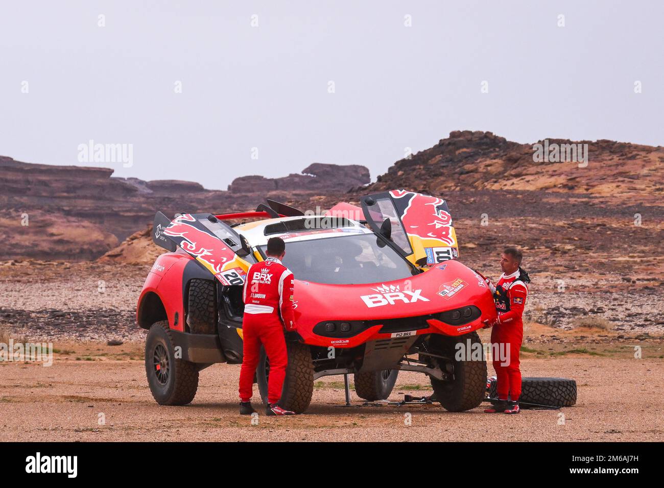 201 LOEB Sébastien (fra), LURQUIN Fabian (bel), Bahrain Raid Extreme, BRX, Prodrive Hunter, Auto ...