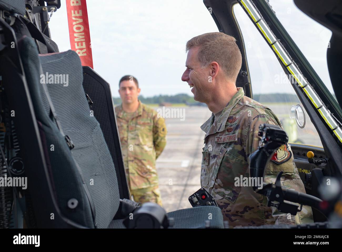 U.S. Air Force Brig. Gen. David Mineau, 15th Air Force vice commander ...