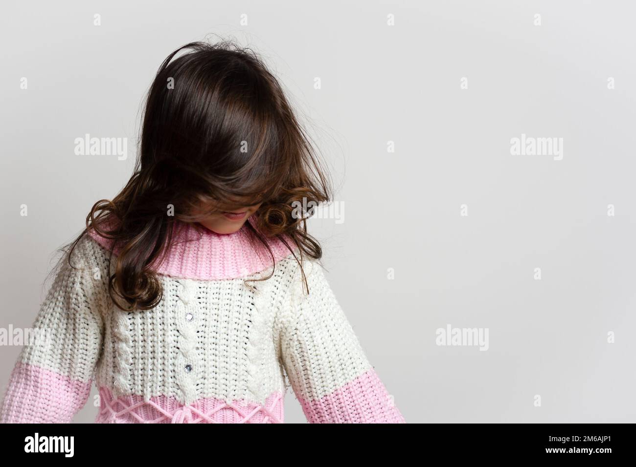 Girl shaking her hair hi-res stock photography and images - Alamy