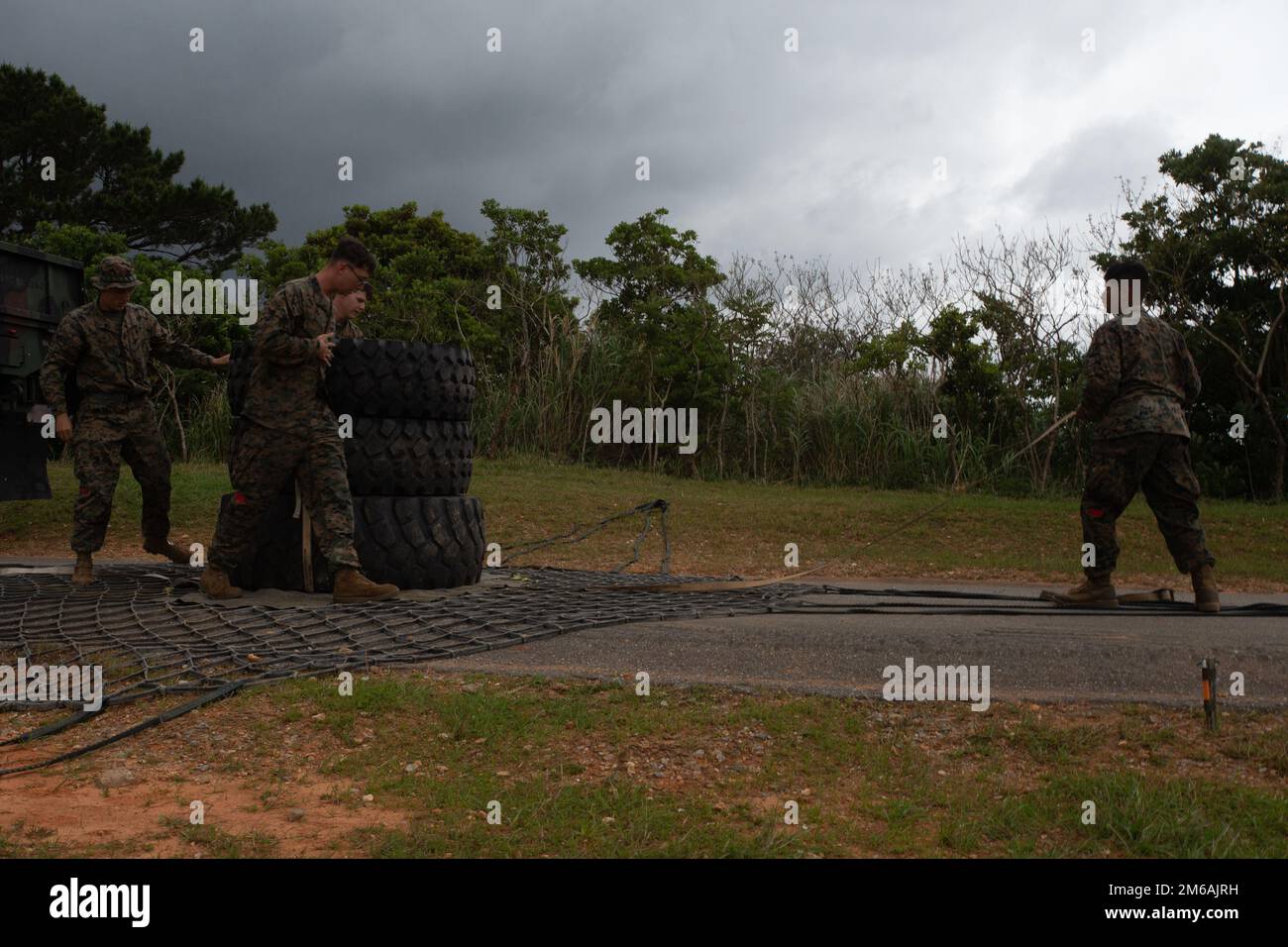 U.S. Marines with Combat Logistics Battalion 31, 31st Marine ...