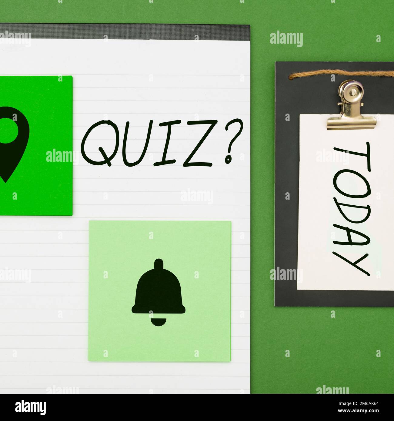 Text showing inspiration Quiz. Word Written on Short Tests Evaluation ...