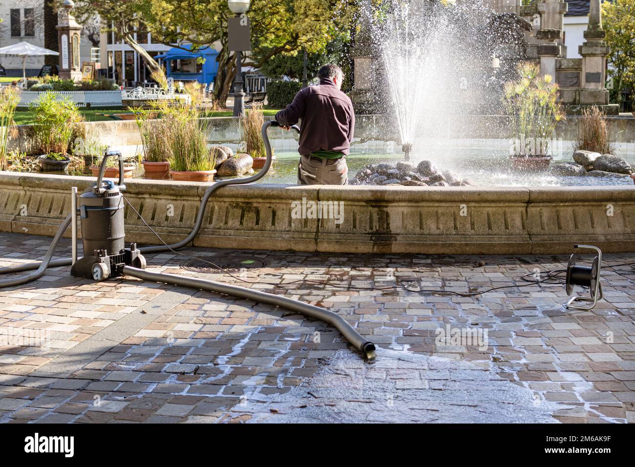 Professional cleaner vacuum cleaning hi-res stock photography and ...