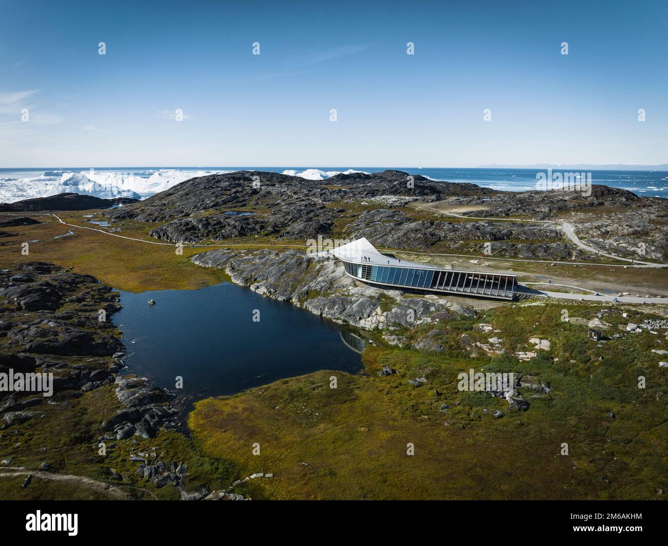 Ilulissat icefjord centre hi-res stock photography and images - Alamy