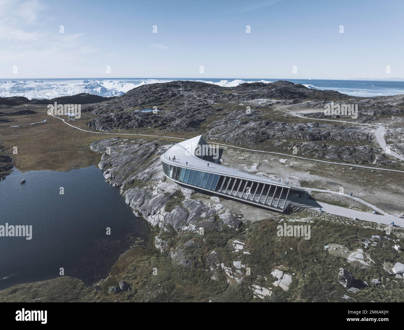 Ilulissat icefjord centre hi-res stock photography and images - Alamy