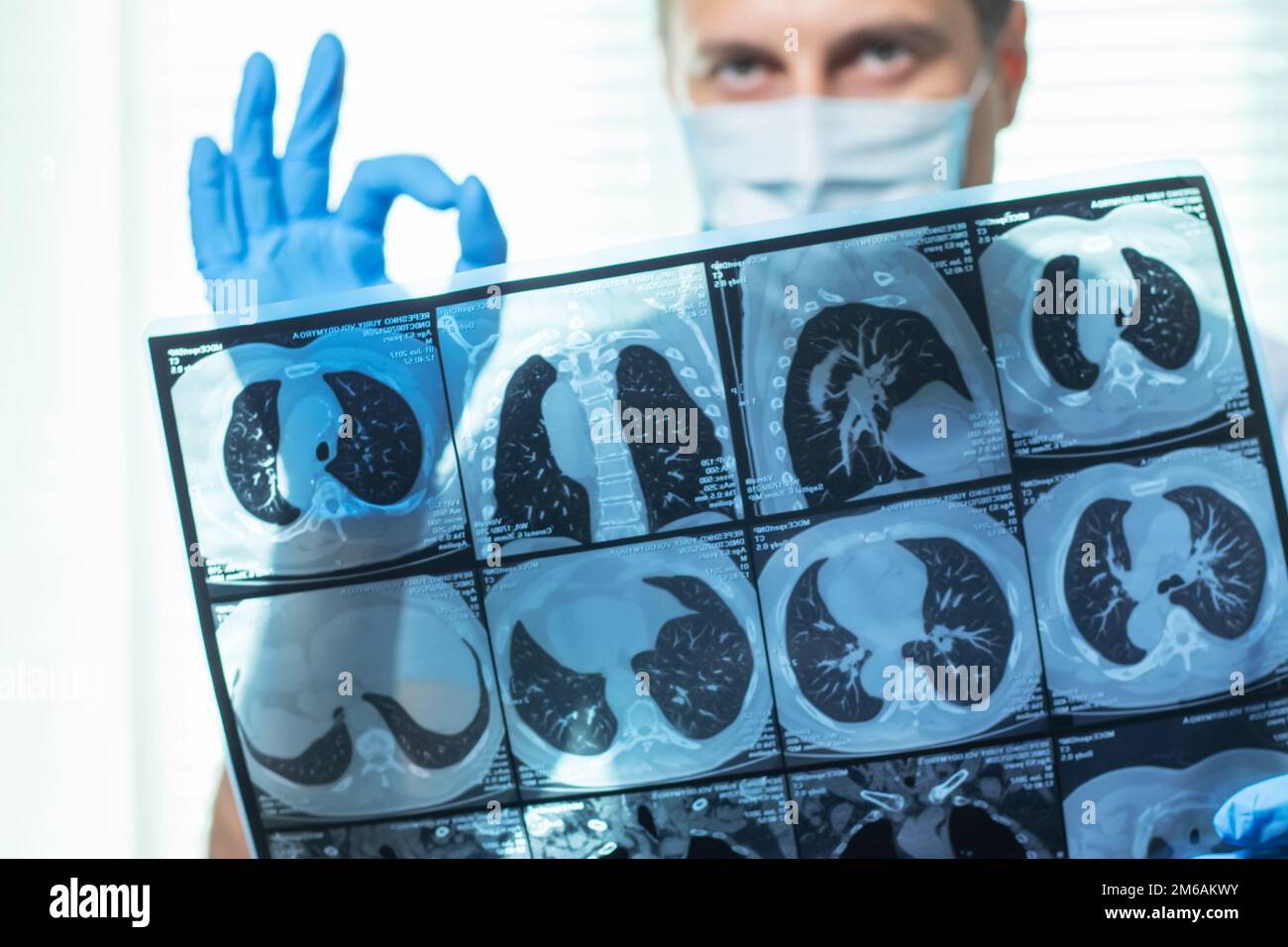 Doctor examining ray brain mri hi-res stock photography and images - Alamy