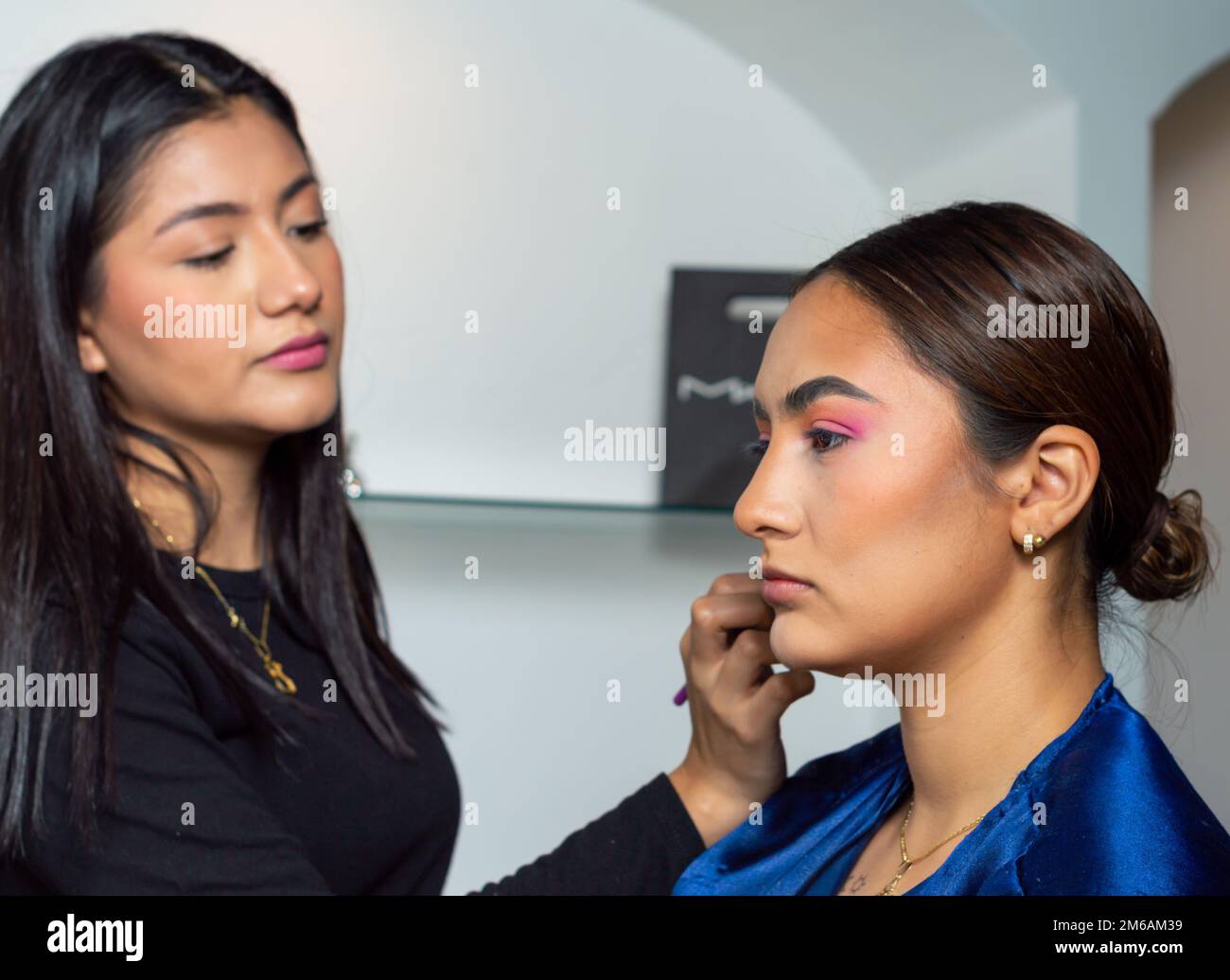 Eyelash shadow hi-res stock photography and images - Alamy