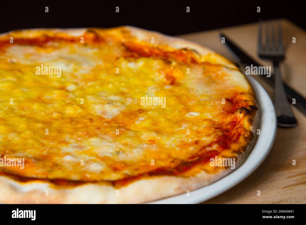 Margherita Pizza. Neapolitan pizza made with San Marzano tomatoes ...