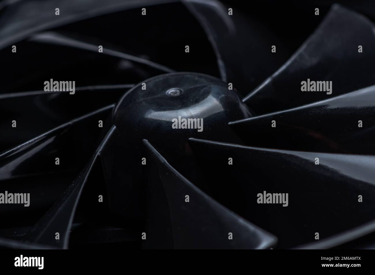 close up of computer fan on a black background Stock Photo - Alamy