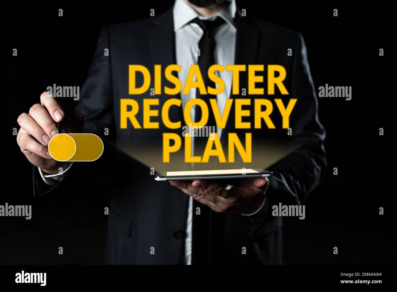Text sign showing Disaster Recovery Plan. Internet Concept having ...