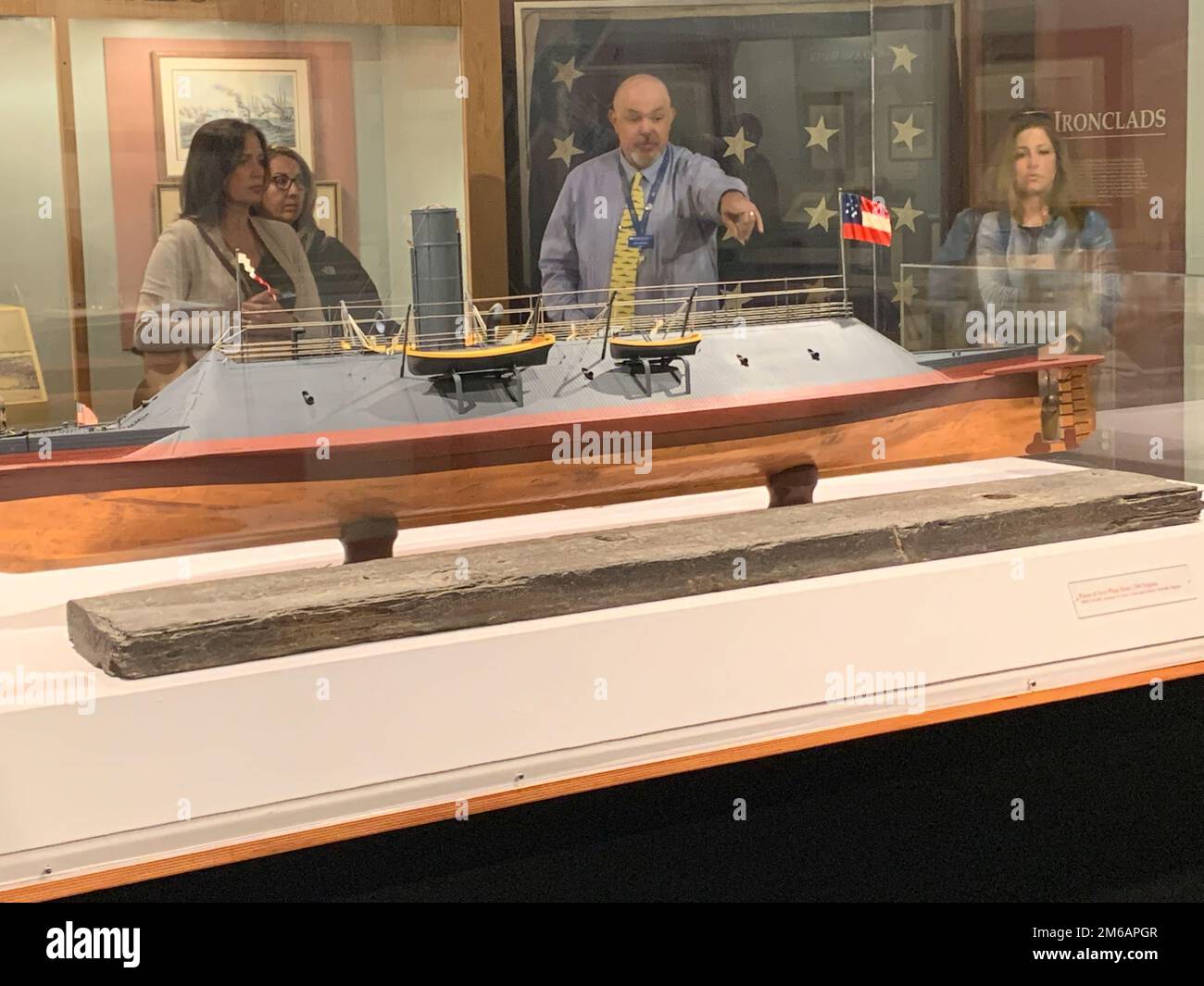 Zach Smyers, a Museum Educator at the Hampton Roads Naval Museum ...