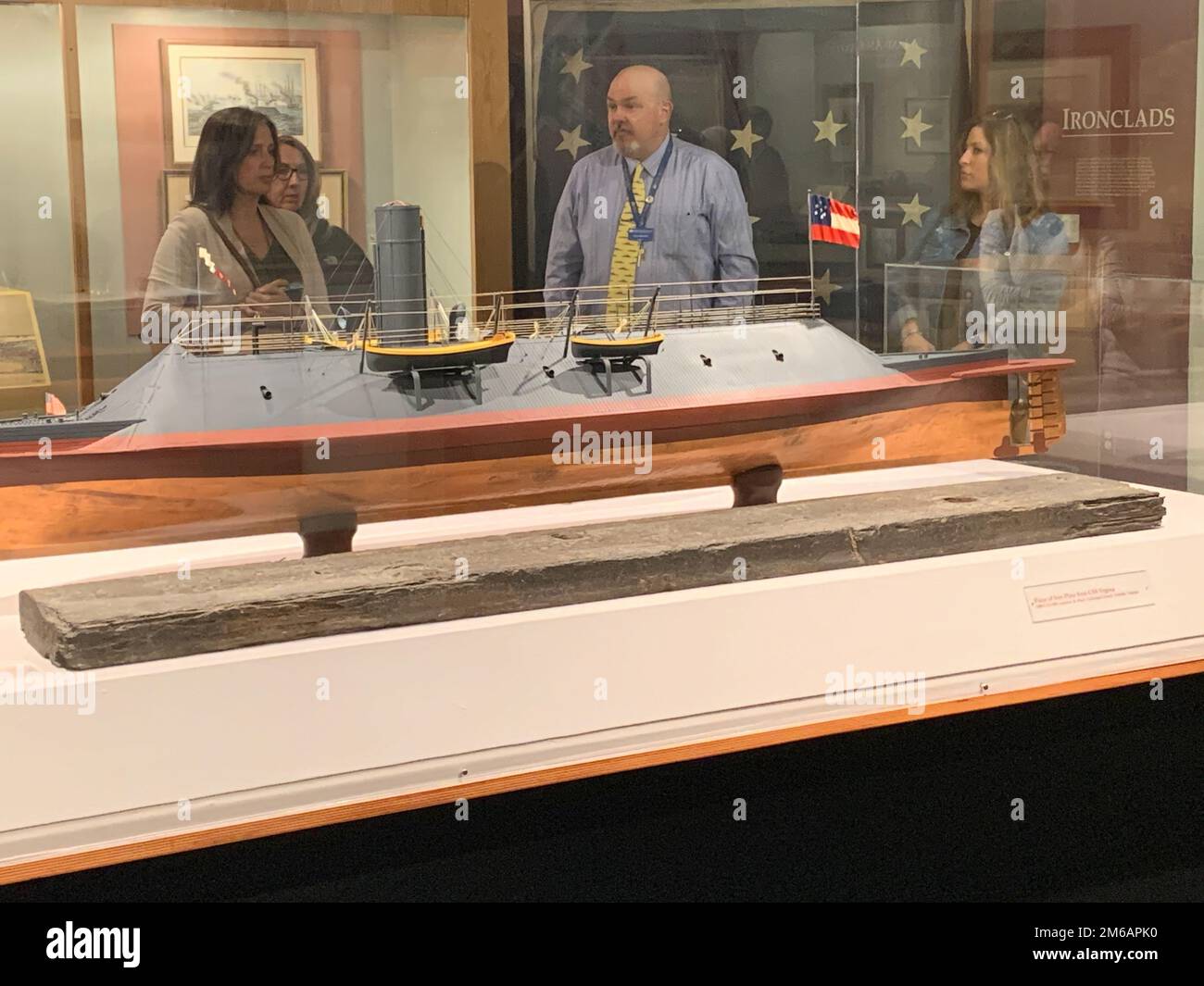 Zach Smyers, a Museum Educator at the Hampton Roads Naval Museum ...
