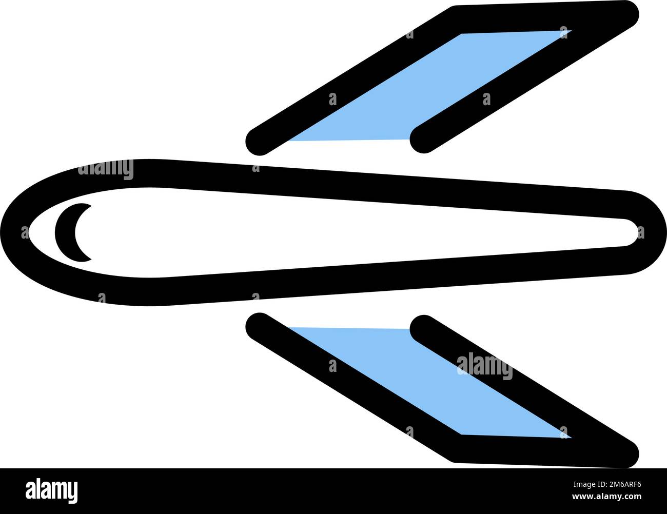 Airplane transport flying travel Cut Out Stock Images & Pictures - Alamy