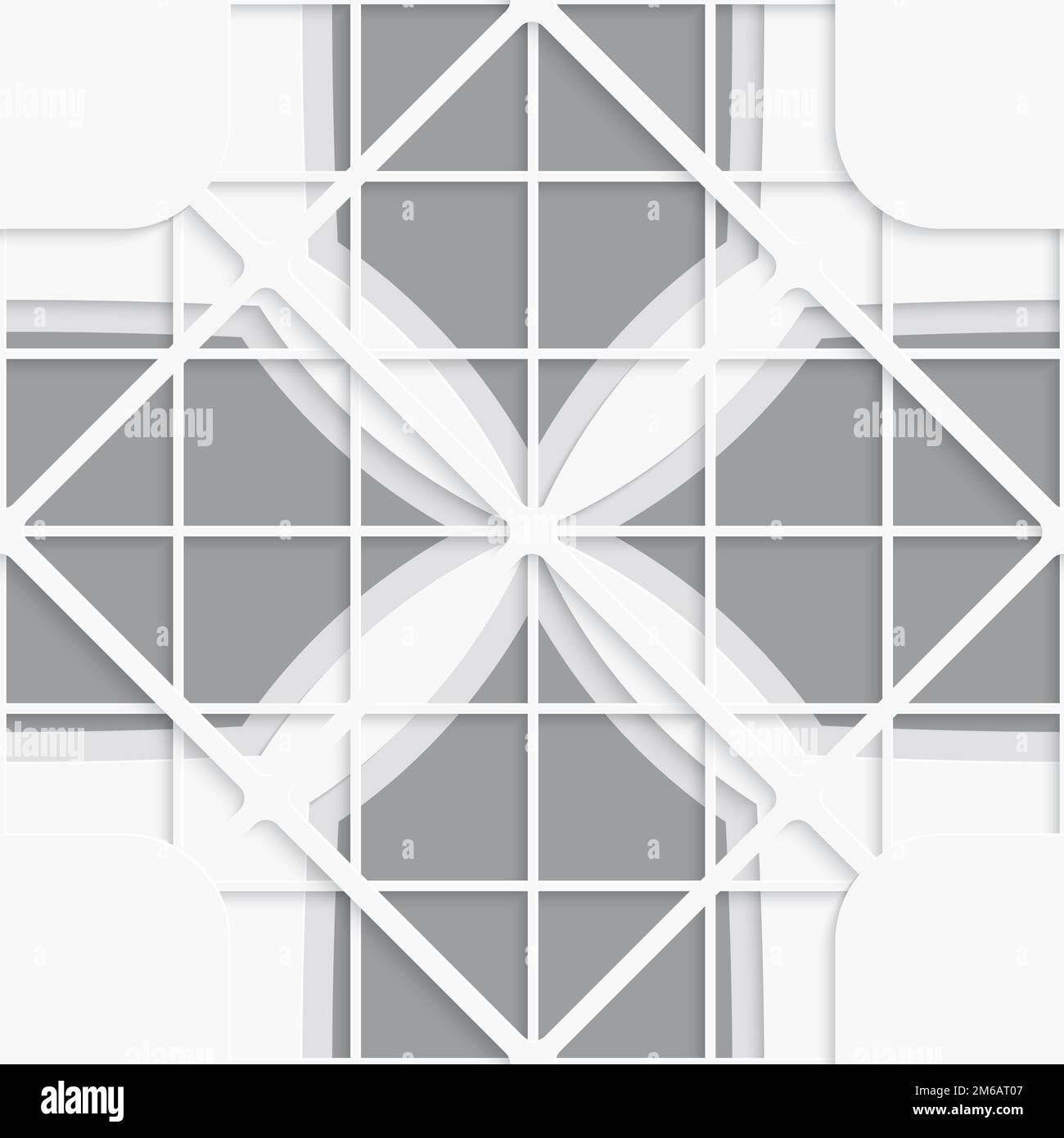 Square rectangle tile pattern Cut Out Stock Images & Pictures - Alamy