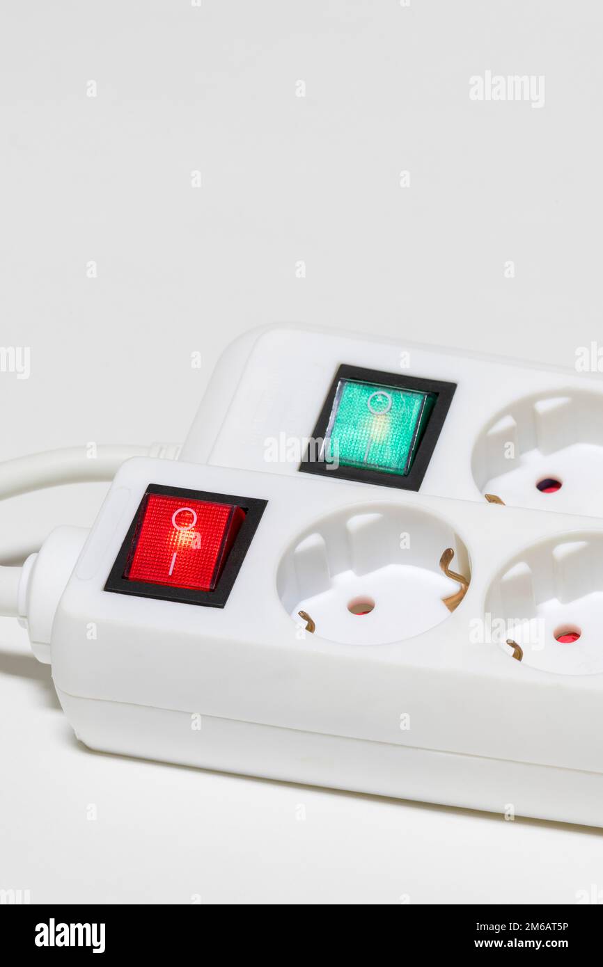 Socket strips for connecting electrical devices, power outlet strip ...