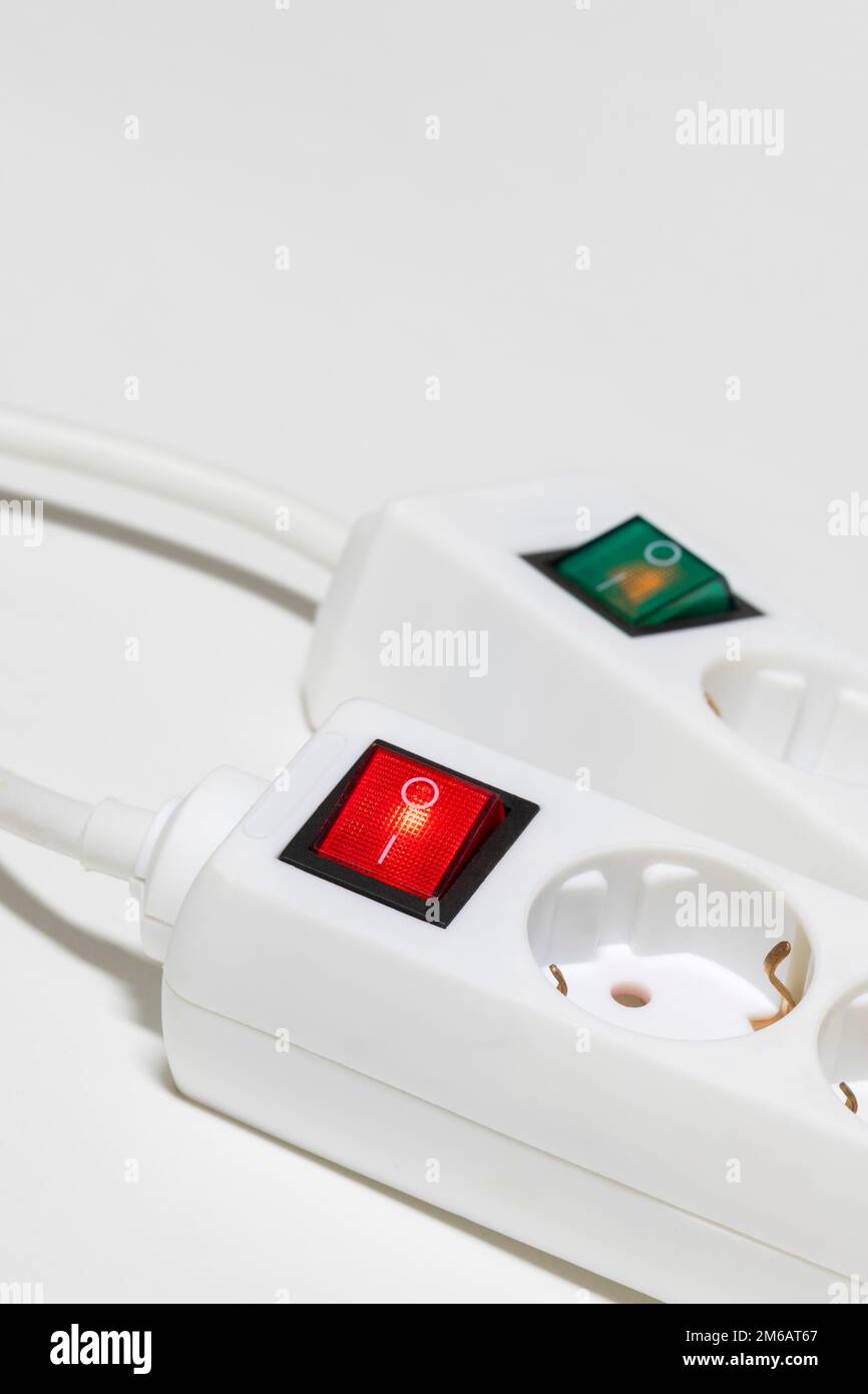 Socket strips for connecting electrical devices, power outlet strip ...