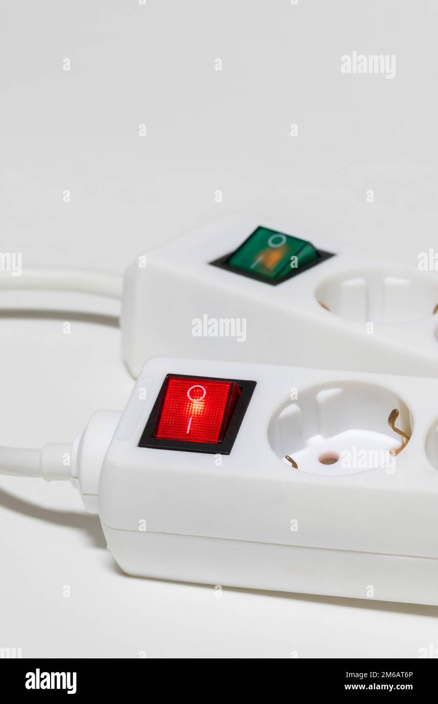 Socket strips for connecting electrical devices, power outlet strip ...