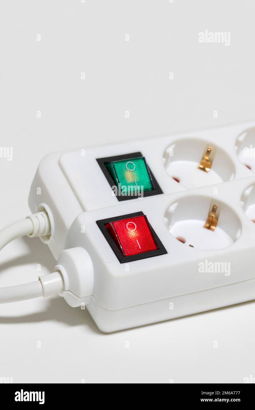 Socket strips for connecting electrical devices, power outlet strip ...